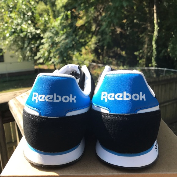 Reebok | Shoes | Reebok Classic Blue Black And White | Poshmark